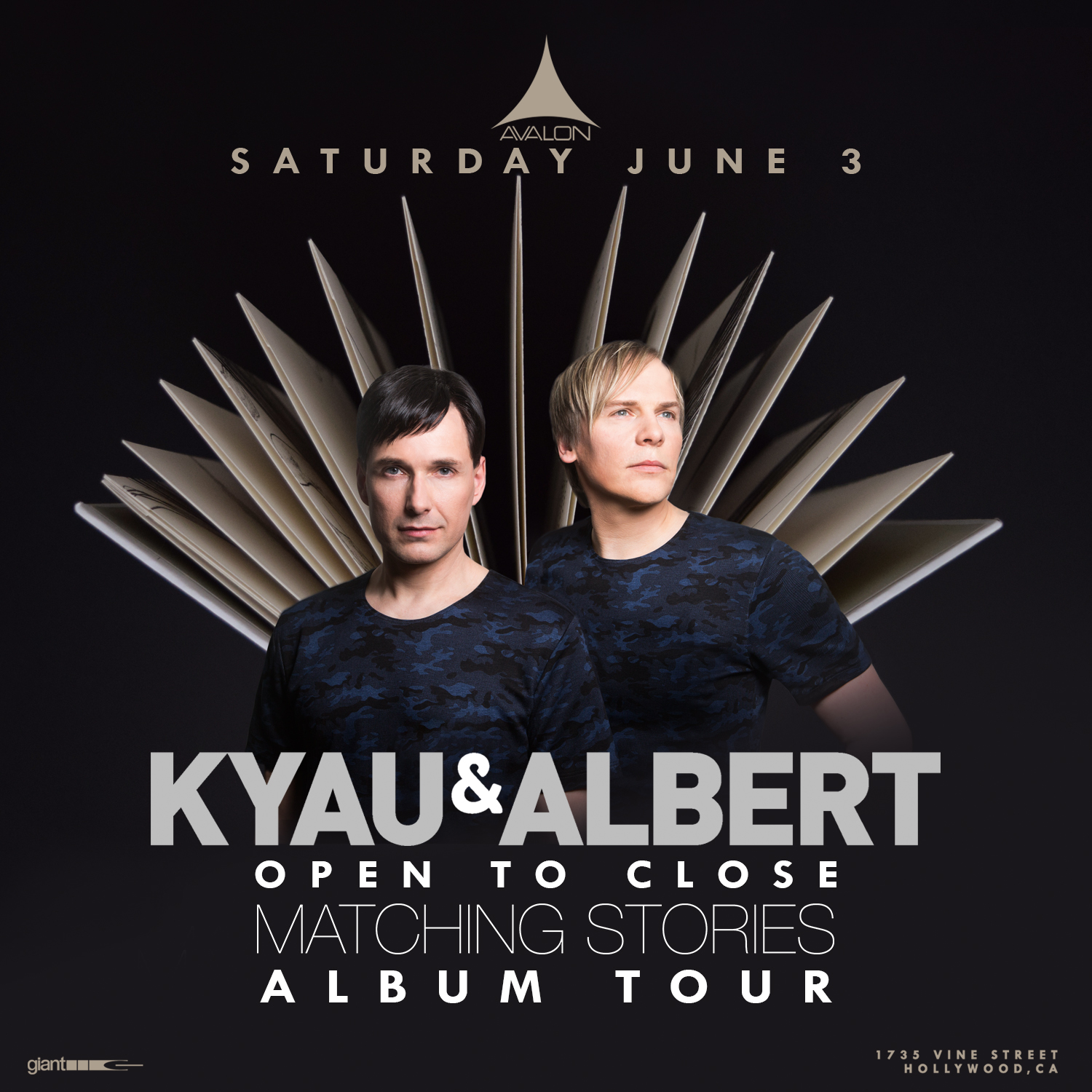 Kyau & Albert - Open to Close Tickets 06/03/17